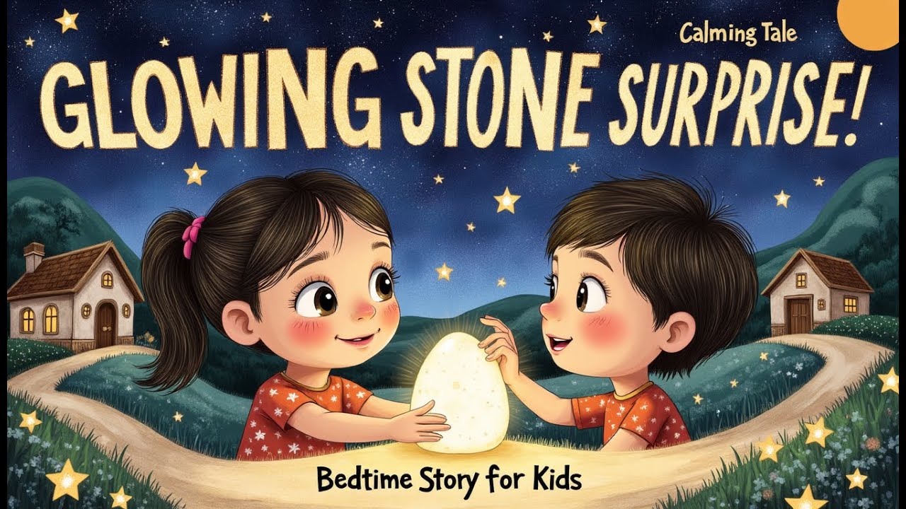 Glowing Stone Surprise! ✨ Bedtime Story for Kids (Calming Tale)