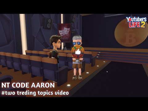 Aaron NT CODE! - Youtubers Life 2 #Quest