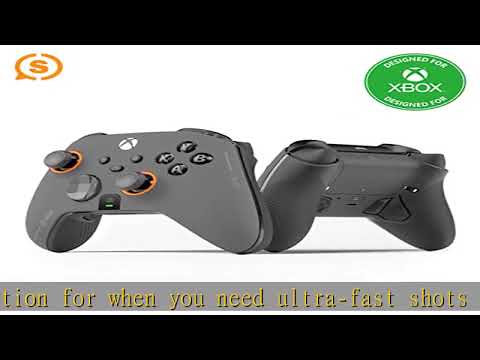 SCUF Instinct Pro Steel Gray Custom Wireless Performance Controller for Xbox Series X|S, Xbox One,