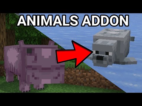 World Wild Animals Addon Minecraft PE