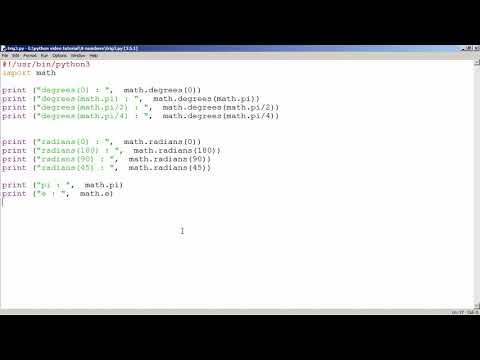 Python - Trigonometric Misc Functions
