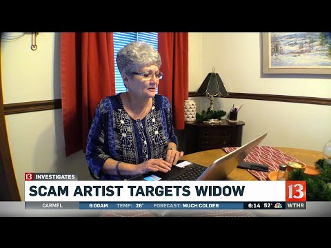 Scam artist targets widow
