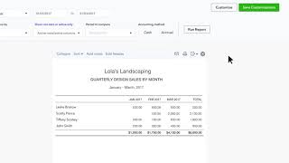 Reports QuickBooks Tutorials CA | QuickBooks Online CA
