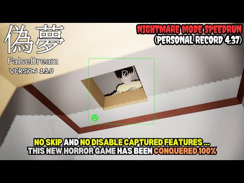 Steam Community :: Video :: False Dream Speedrun - Nightmare Mode in 4: ...