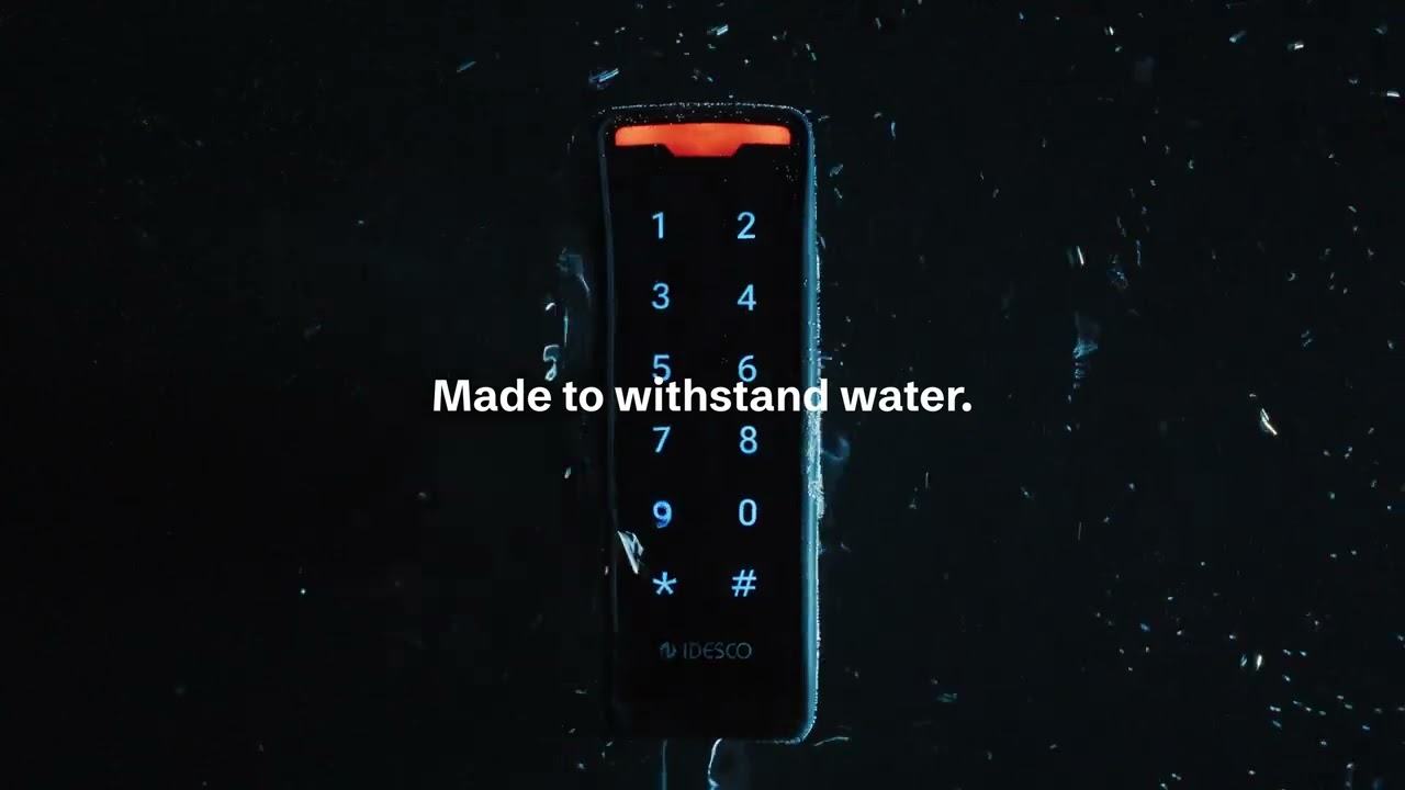 Idesco Cardea: Water resistant with IP67