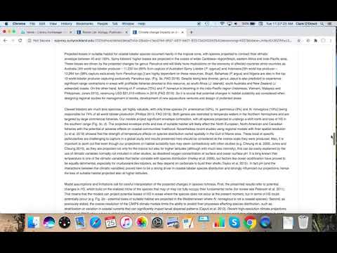 Library Research Tutorial - Bio 107