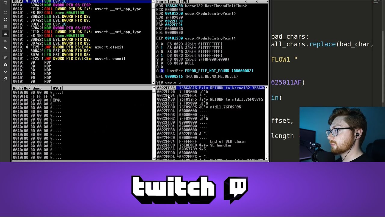 VOD - TryHackMe! Buffer Overflow Prep