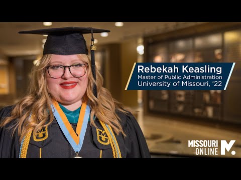 Rebekah Keasling: Master of Public Administration '22, University of Missouri