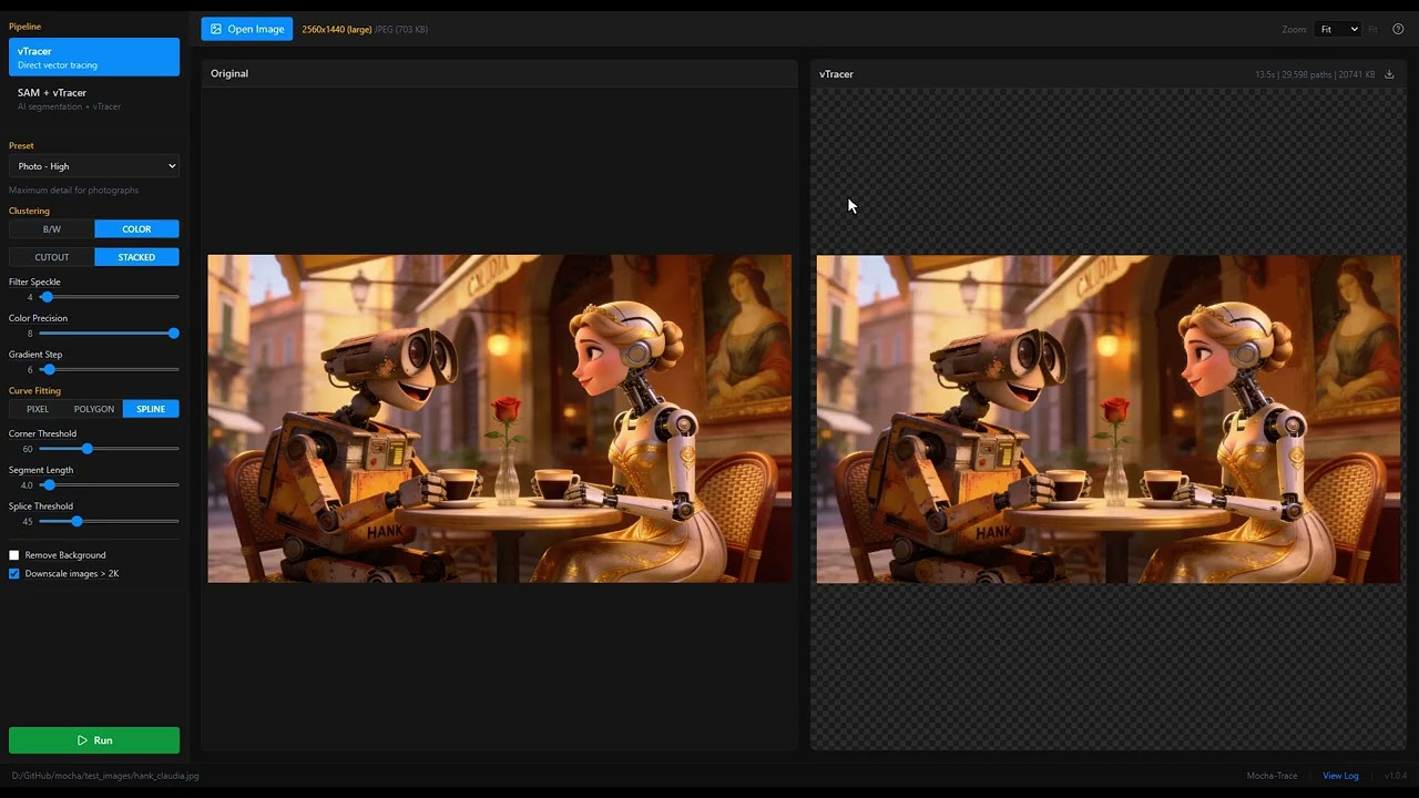 Mocha Trace: The Easiest Way to Convert Images to SVG on Desktop