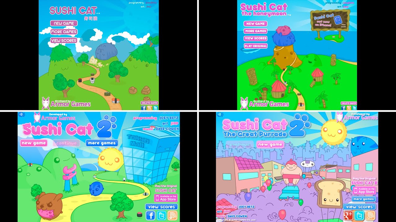 Sushi Cat - All Games