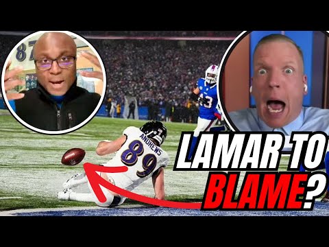 Ravens Legend REACTS To Chris Simms BLAMIMG Lamar For Dropped Pass