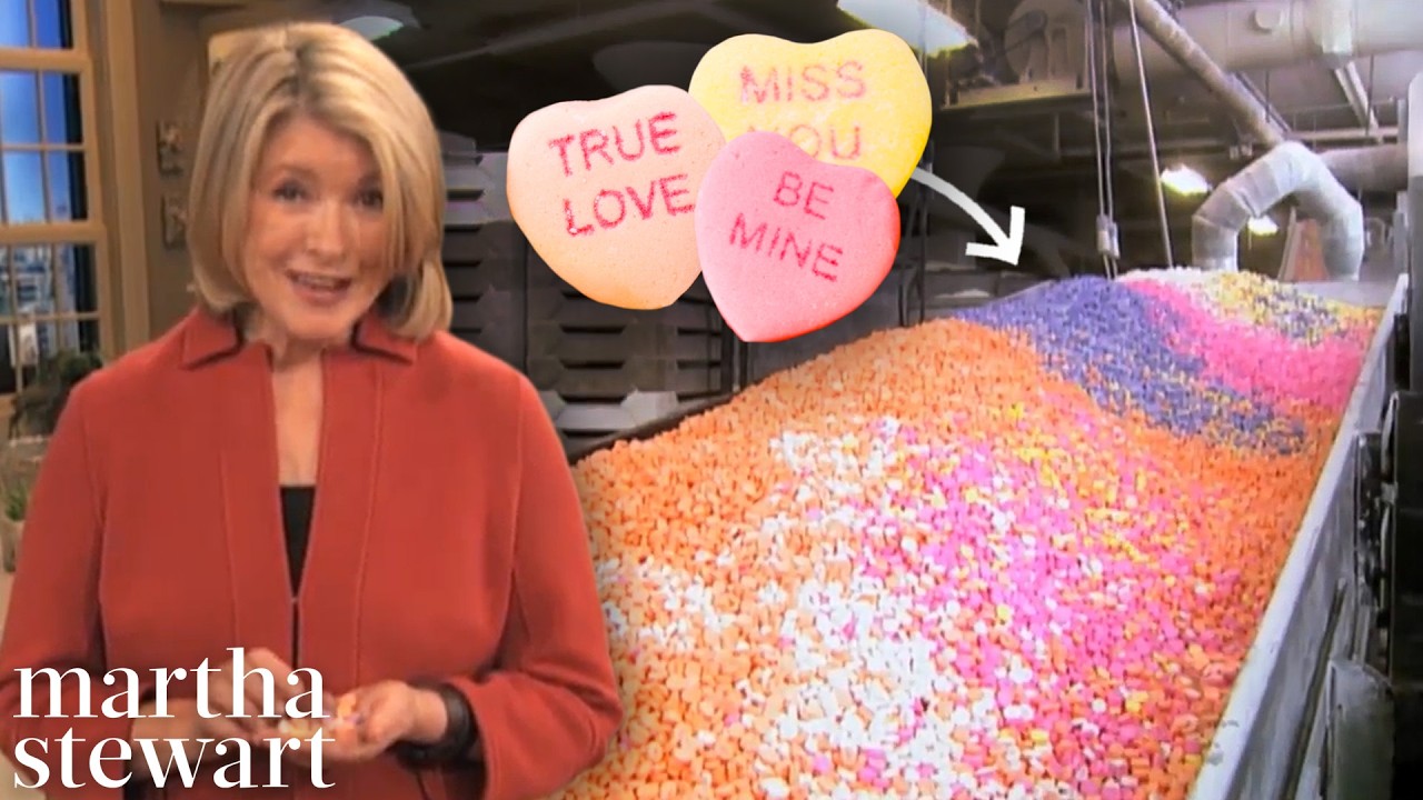 Learn How Sweetheart Candies Are Made | Martha Stewart