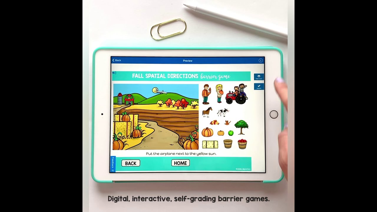 Seasons Barrier Games Bundle BOOM Cards™️ Speech Therapy Distance Learning