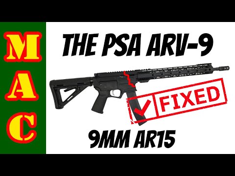 4 MONTHS LATER – PSA ARV 9MM AR15 FIXED?