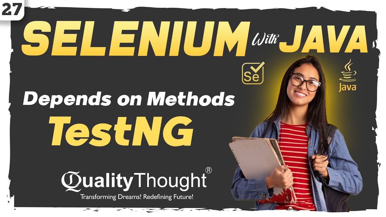 TestNG Dependency Test - Multiple Test Method Dependency | Selenium with Java Tutorial for Beginners