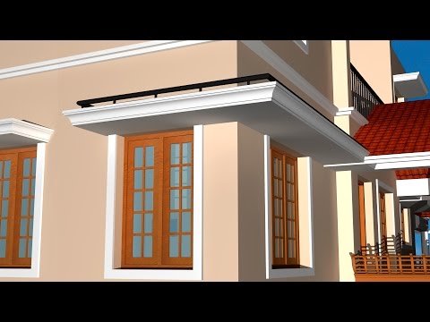 Learn to create different types of sun shades with detailing through ...