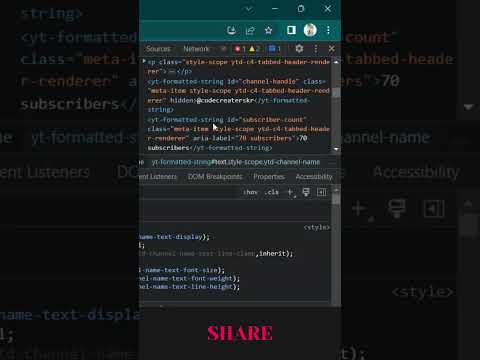 YouTube Channel Subscriber Increases Hack????|#codecreaterskr #hack #html