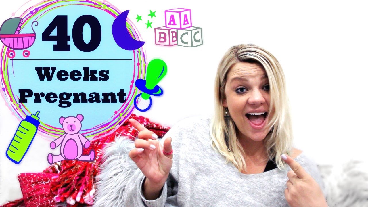 40 Weeks Pregnant Update | 9 Months Pregnant - Third Trimester Symptoms!