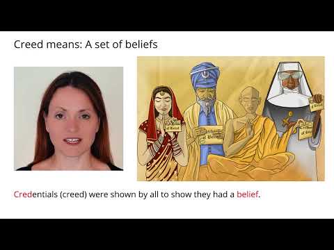 Remember Meaning Of Creed Using Pictures and Mnemonics