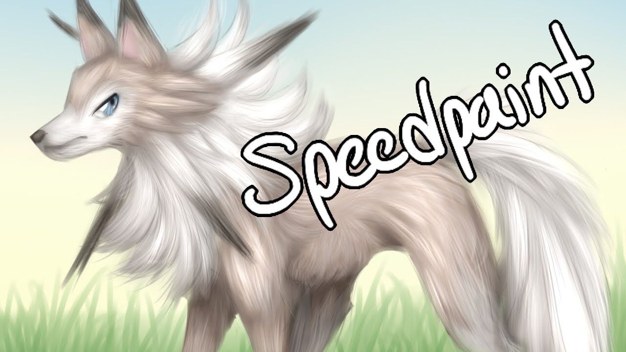 Lycanroc Midday form - Pkmn Speedpaint