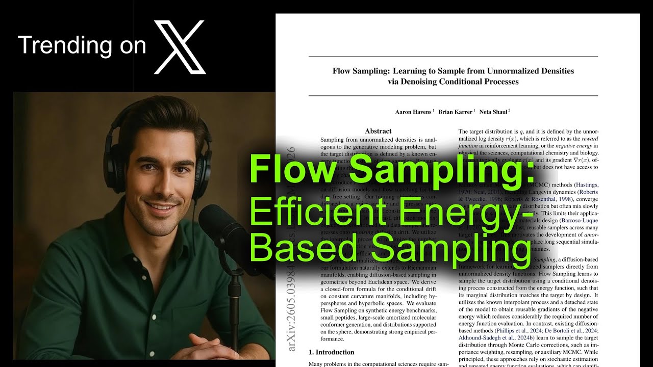 Flow Sampling: Efficient Energy-Based Sampling