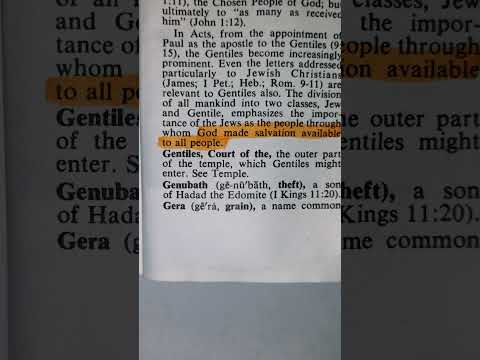 Gentiles definition out of the Zondervan Compact Bible Dictionary #Israelites Exposed # Zondervan