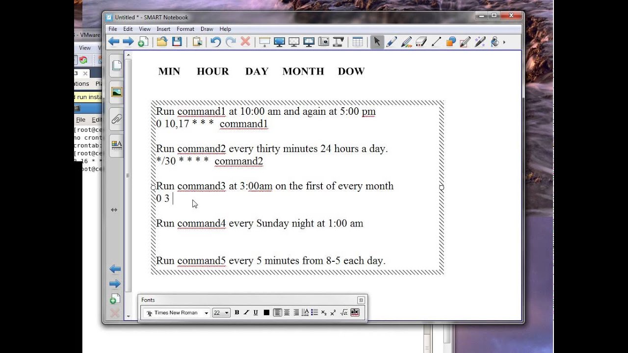 Scheduling Linux processes