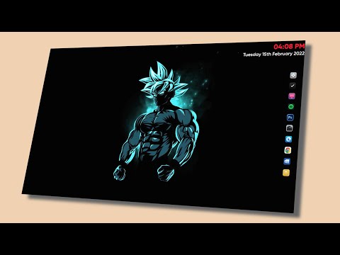 GIVE YOUR PC A FAVOLOUS LOOK WITH GOKU BEAST MODE THEME | DESKTOP CUSTOMIZATION FOR DBZ ANIME LOVER