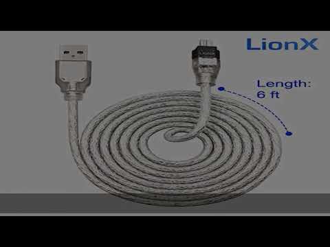 LIONX New Data DV Cable USB to IEEE 1394 4 Pin Firewire Adapter High PC