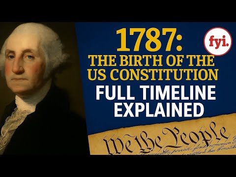 1787: The Birth of the US Constitution | Full Timeline Explained!
