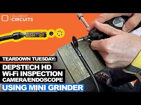 Teardown Tuesday: Depstech HD Wi-Fi Inspection Camera/Endoscope [using Mini Grinder]