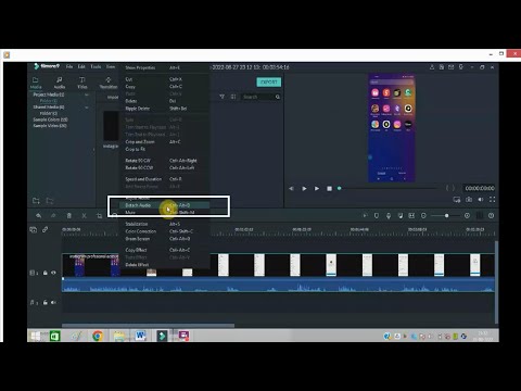 How To Separate Audio From Video Filmora (2022)