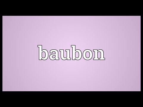 Baubon Meaning