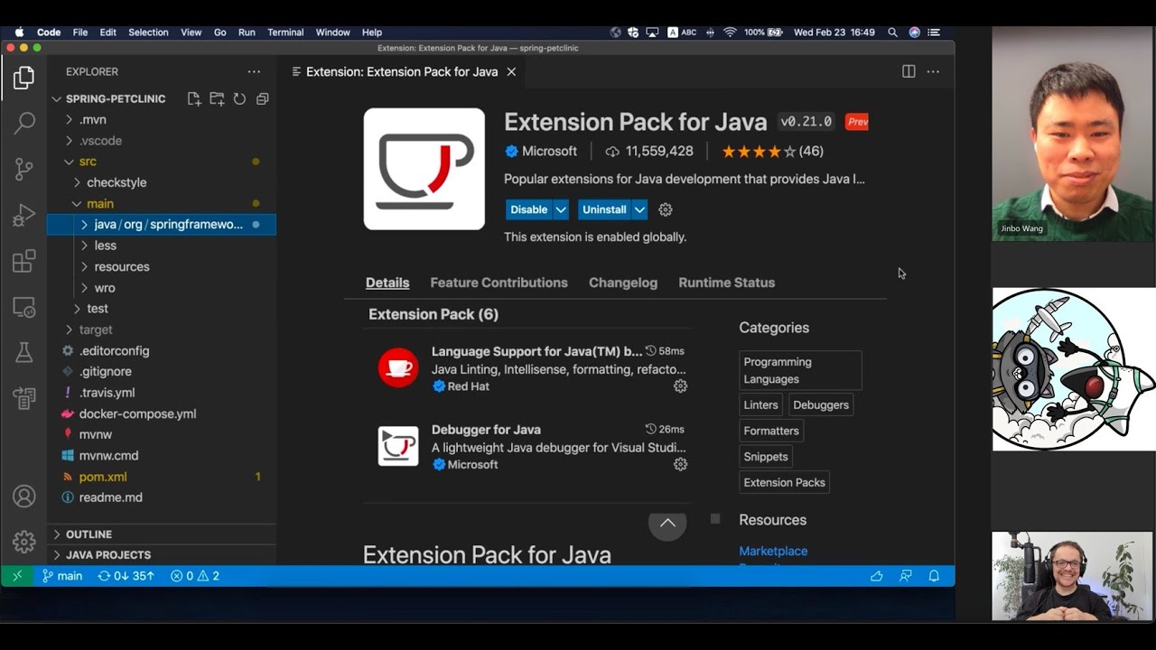 Get started with VS Code Java editing and refactoring