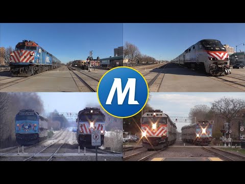 Union Pacific Harvard Subdivision (Metra UP-NW) Galore! PART 1