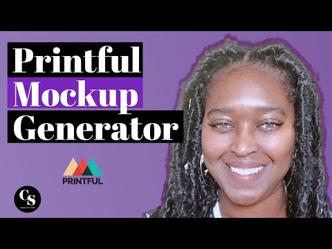 How To Use Printful Mockup Generator | Printful Review - Print On Demand Business
