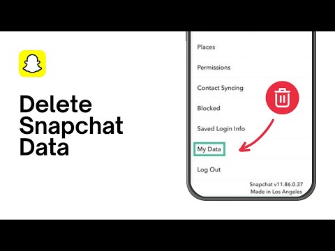 How To Delete Snapchat Data Without Deleting Account | Clear Snapchat History Permanently