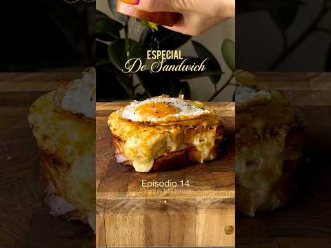 Croque Madame ????????????#croquemadame #sandwichrecipe #sandwich
