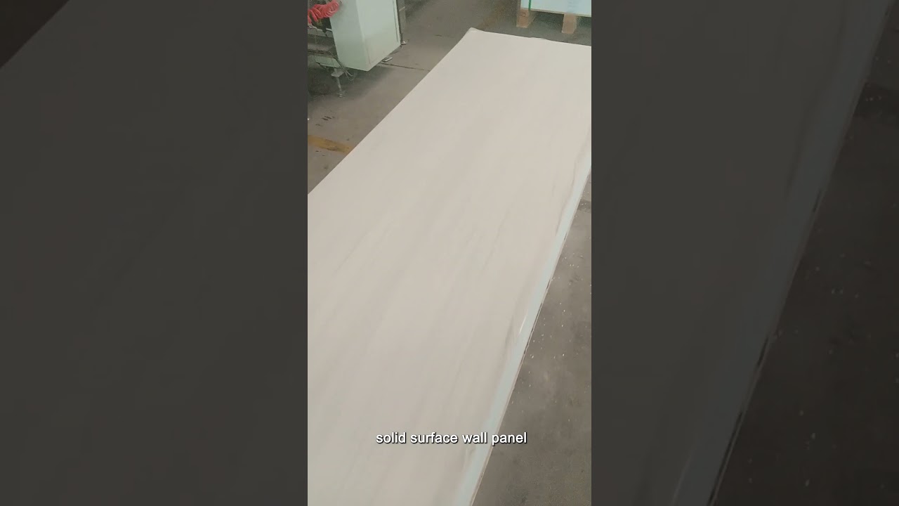 Acrylic solid surface sheet for kitchen countertop