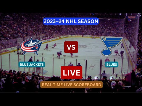 Columbus Blue Jackets vs St. Louis Blues LIVE Score UPDATE Today Hockey NHL Season Dec 08 2023