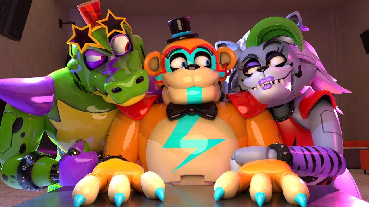 [Blender FNAF] Red Flags but it's FNAF