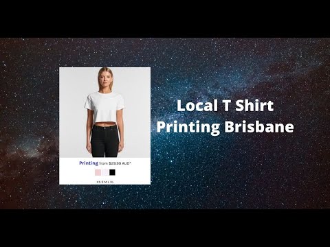 Local T Shirt Printing Brisbane | Get Custom Shirts Printed Locally Near You in Brisbane