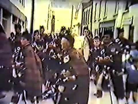 The Funeral Of Danny Duis McCarthy - 29th May 1983 - Youghal Pipe Band
