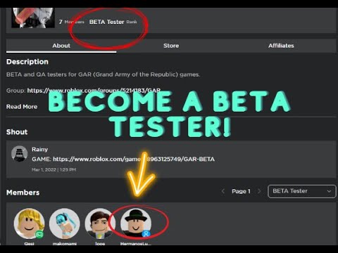 How to be a GAR Beta Tester?!?! (real)