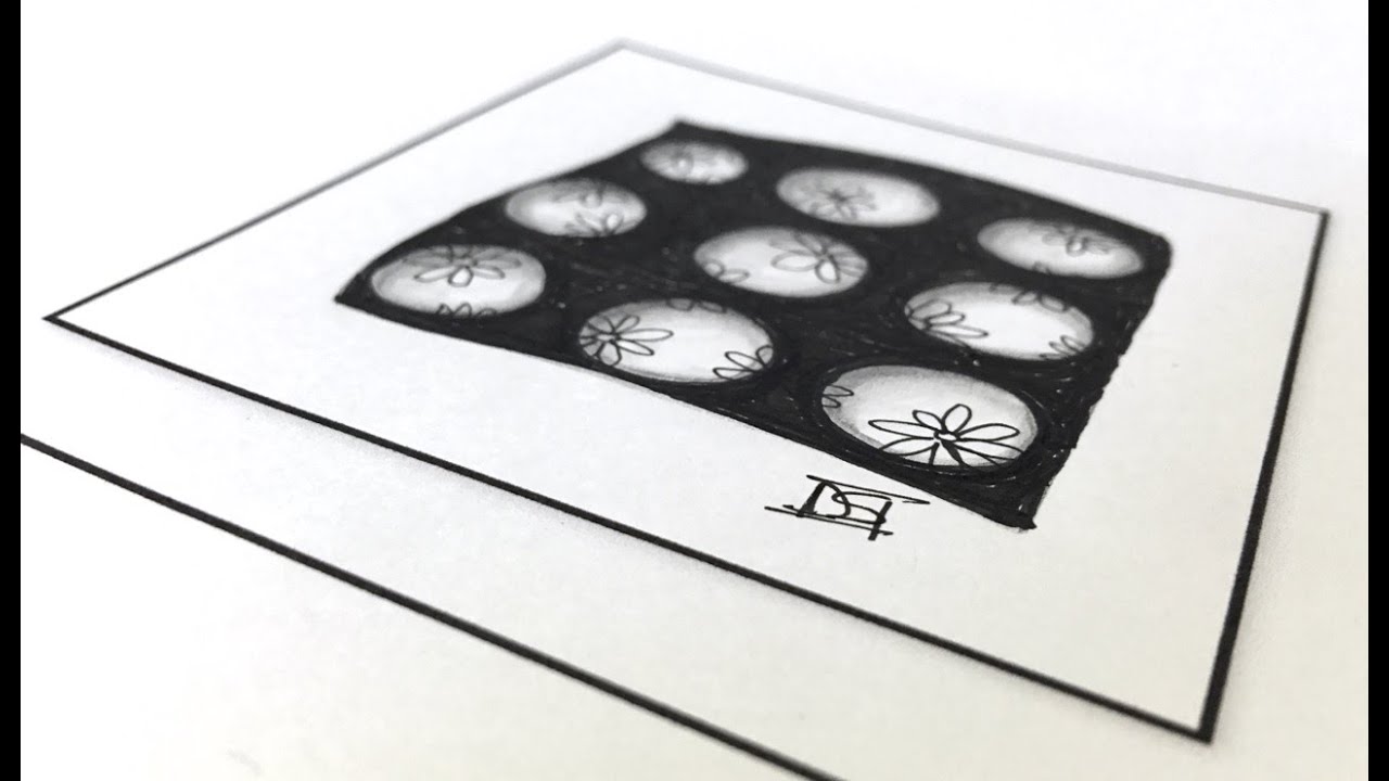 Zentangle Pattern Video Tutorial : Punch