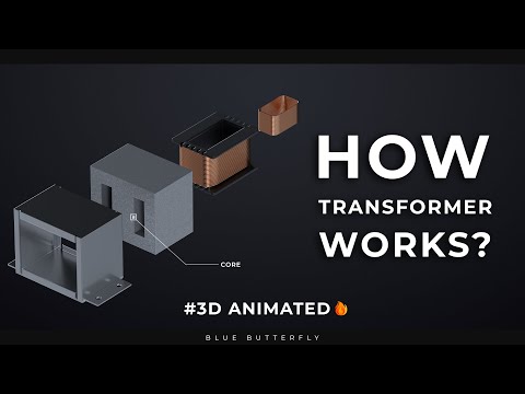 How Transformer Works | Working Principle of Transformer | 3D Animated 🔥