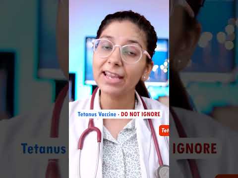 When to get Tetanus Vaccine | Dr. Richa Tiwar #drrichatiwari