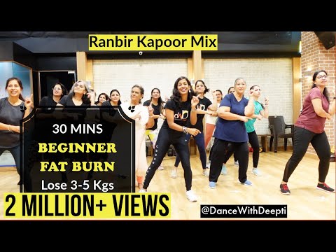 DWD#97 | 30mins Daily - Beginner Bollywood Dance Workout | Ranbir Kapoor Mix | #dancewithdeepti