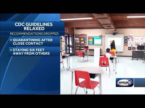 CDC relaxing Covid-19 guidelines