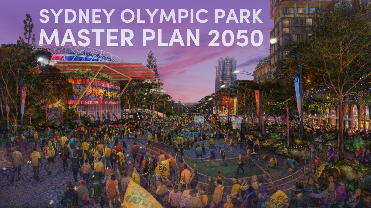 Sydney Olympic Park Master Plan 2050